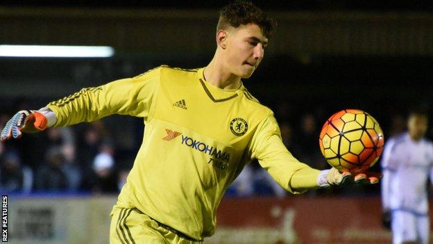 Nathan Baxter: Chelsea goalkeeper joins Solihull Moors on loan - BBC Sport