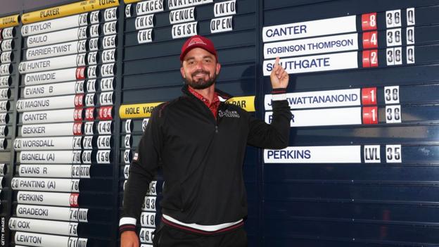 The Open: Brandon Robinson Thompson takes grandfather to Royal ...