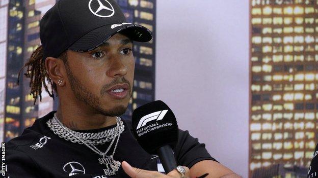 Lewis Hamilton salutes 'positive steps' over racism - BBC Sport