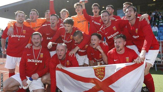 Jersey's hops of Uefa membership 'minimal' after FA refuses to back ...