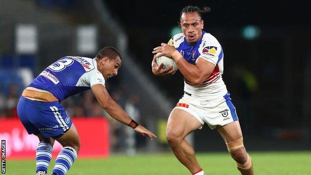 Sauaso Sue: Hull KR sign Samoa international on three-year deal - BBC Sport