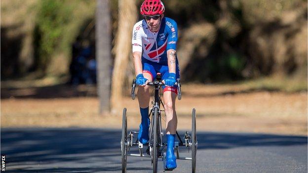 Para-cycling Road World Cup: Craig Collis-McCann wins time trial bronze ...