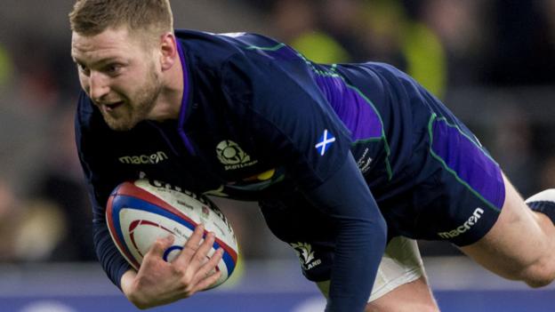 Finn Russell: Scotland fly-half played England with cheek fracture ...