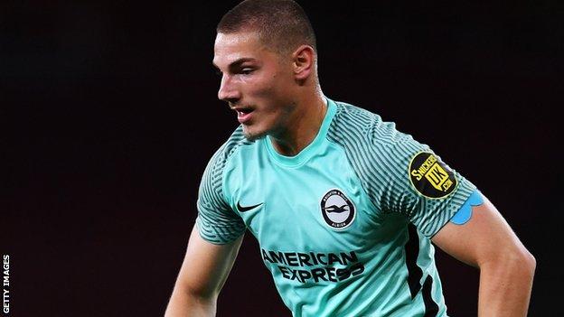 Lorent Tolaj: Salford City sign Brighton & Hove Albion striker on ...