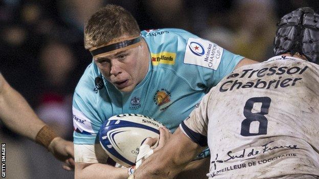 Sam Nixon: Bristol sign Exeter prop on season-long loan - BBC Sport