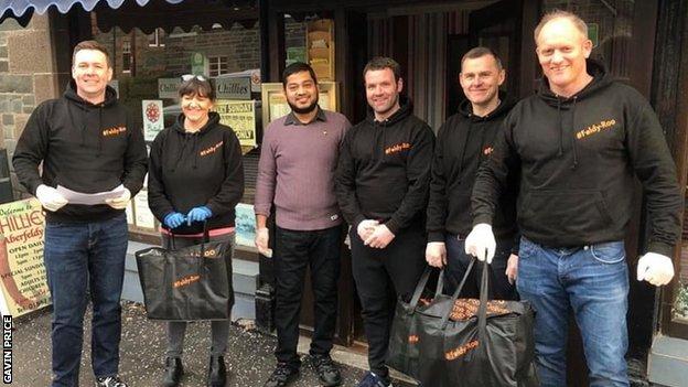 Coronavirus: Elgin City's Gavin Price delivering meals amid pandemic ...