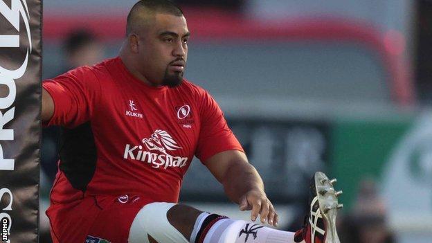 Rodney Ah You: Ulster prop can face Cardiff after being handed one-week ...
