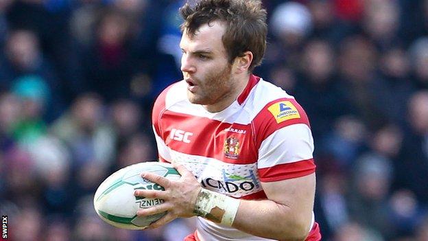 Greg Burke: Widnes Vikings sign prop from Wigan - BBC Sport
