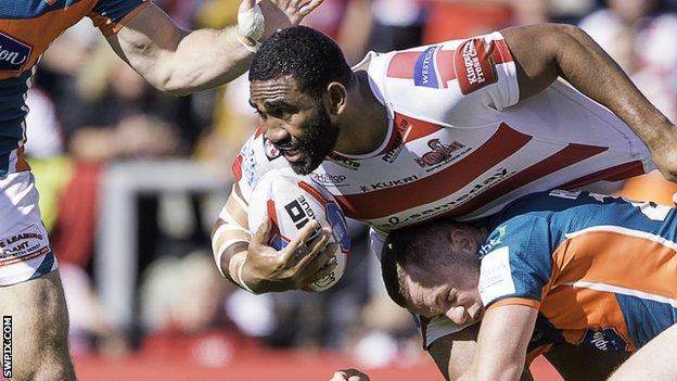 Samisoni Langi: Catalans Dragons sign Tonga international on two-year ...