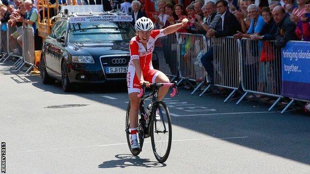 Kim Ashton: Jersey cyclist withdraws from 2017 Island Games in Gotland ...