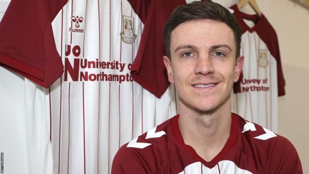 Josh Harrop: Northampton Town sign former Manchester United midfielder ...