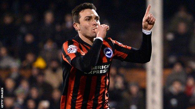 Adrian Colunga: Brighton release Spanish forward - BBC Sport