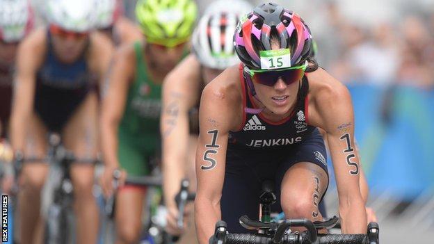 Helen Jenkins: Welsh triathlete targets World Series return in Leeds ...