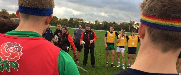 How England's next rugby union stars are being developed - BBC Sport