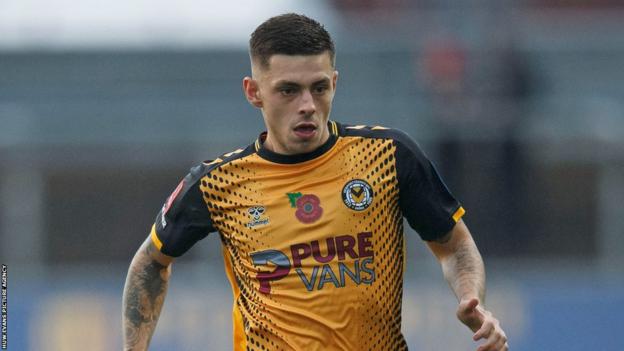 Adam Lewis: Newport County loanee returns to Liverpool after injury ...