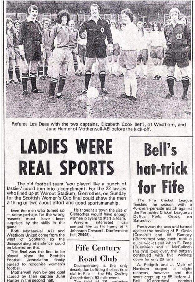 June Hunter receives Scotland cap - 50 years after playing in first ...