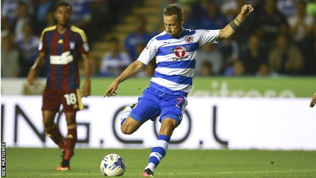 Roy Beerens: Reading midfielder thrilled to weigh in with goals - BBC Sport