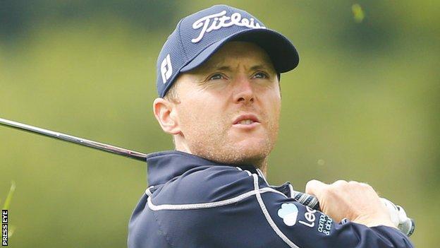 Northern Ireland Open: Michael Hoey three behind leader Dylan Frittelli ...