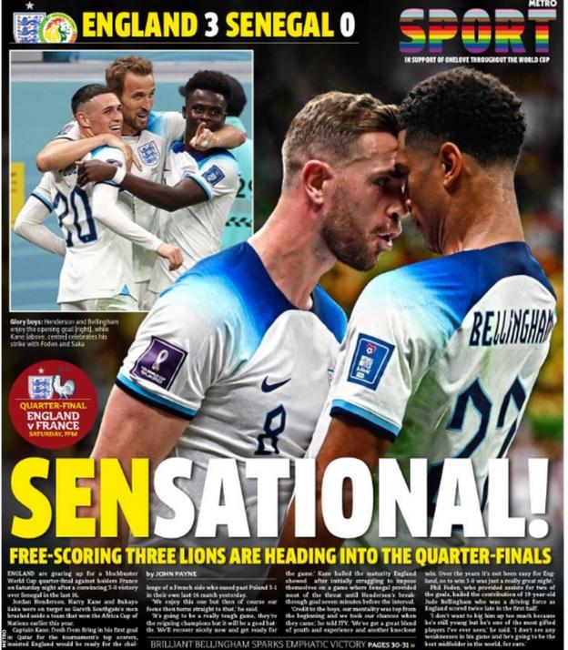 Monday's back pages - BBC Sport