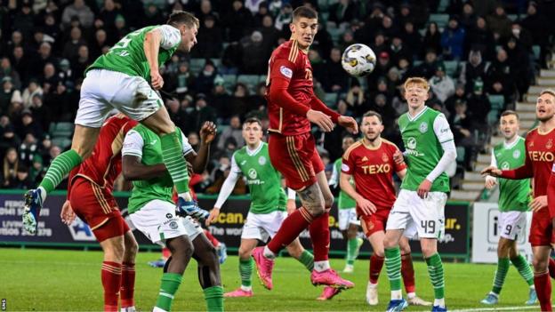 Hibernian 2-0 Aberdeen: Nick Montgomery's side profit from wasteful ...