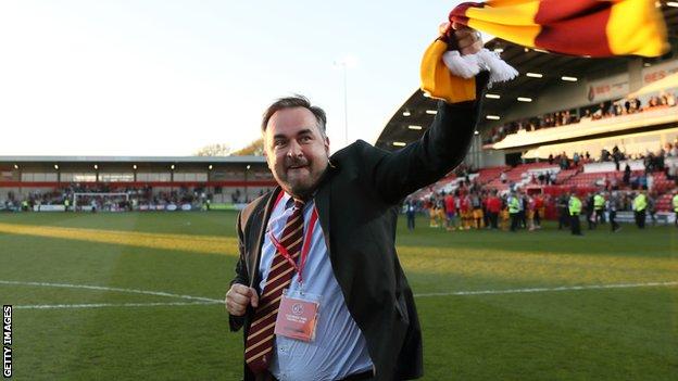 Edin Rahic: Bradford City chairman and chief executive departs club ...