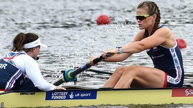 World Rowing Championships: Shorten second in Bulgaria heat - BBC Sport