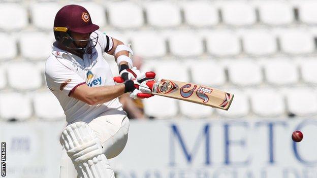County Championship: Steven Crook and Doug Bracewell rescue Northants ...