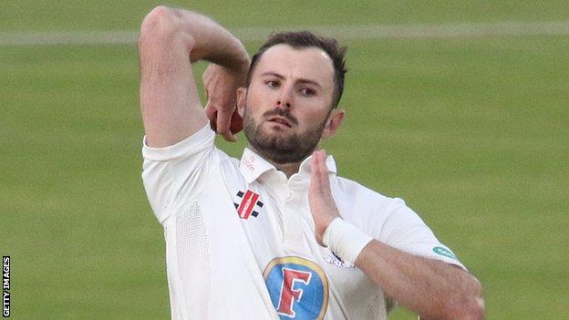 County Championship: Derbyshire recover after collapse at Durham - BBC ...