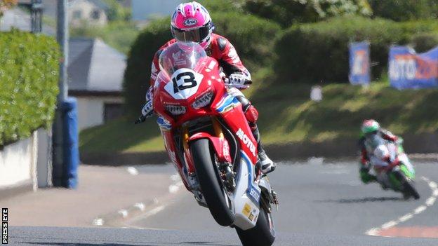 Isle of Man TT: Fatherhood giving racer Lee Johnston new perspective ...