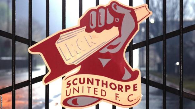 Scunthorpe United: National League side served with winding-up petition - BBC Sport