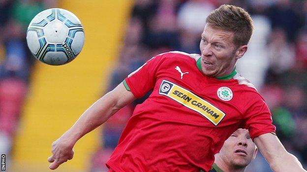 Stephen Garrett: Winger says farewell to Cliftonville after decade at ...