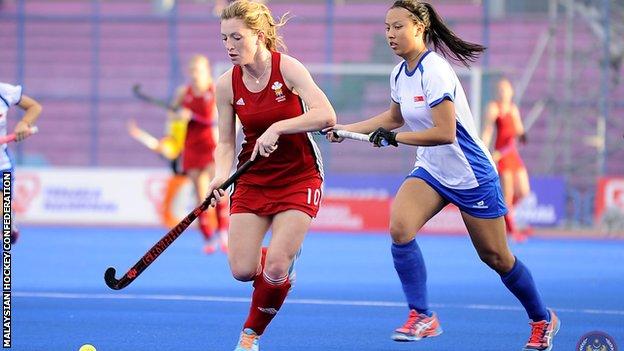 FIH World League: Wales Women Wales 3- 0 Thailand Women - BBC Sport