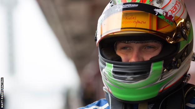 Welsh driver Matt Parry competing in GT Series Endurance Cup - BBC Sport