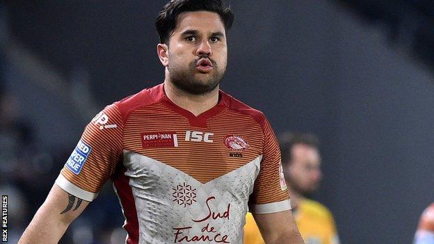 Justin Horo: Wakefield Trinity sign Catalans Dragons second-rower - BBC ...