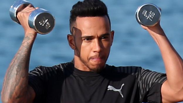 Formula 1: Lewis Hamilton decides to race without a personal trainer ...