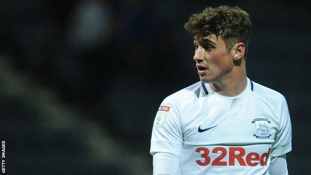 Ryan Ledson: Preston North End midfielder signs new deal - BBC Sport
