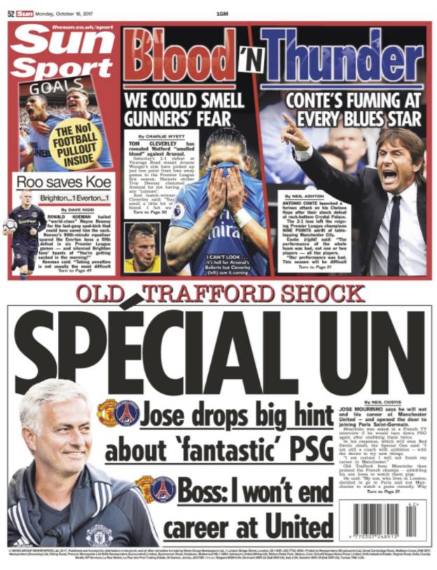 Monday's back pages - BBC Sport
