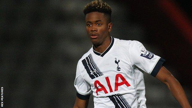 Shayon Harrison: Yeovil Town sign Tottenham Hotspur striker on loan ...
