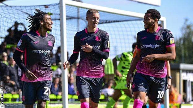 Jevani Brown acclaims Exeter City attack after hat-trick in Forest ...