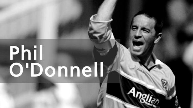 Fans to mark 10 years since Phil O'Donnell passed away - BBC Sport