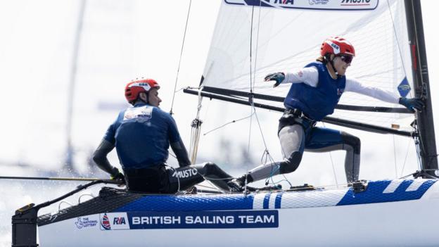 Sailing World Championships: John Gimson and Anna Burnet win Nacra ...
