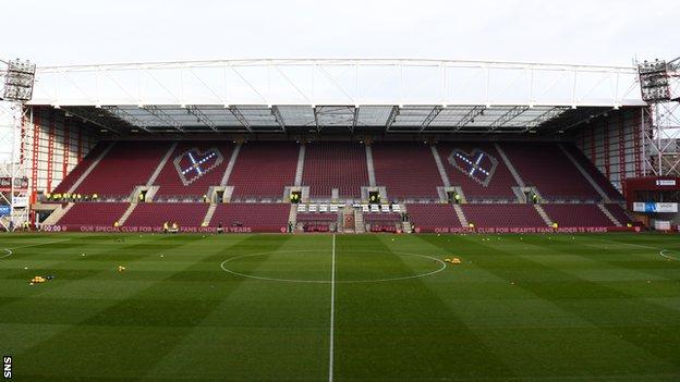 Hearts v Motherwell: Tynecastle passed safe after main stand concerns ...
