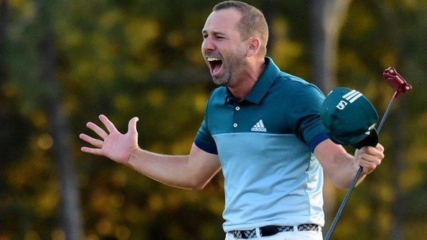 Sergio Garcia: Masters champion gives baby same name as 13th hole at ...