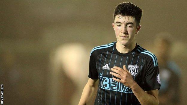 Lewis Freestone & West Brom's Finn Azaz join Cheltenham Town - BBC Sport