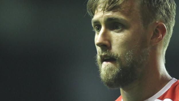 Scott Barrow: Gateshead defender home after injury scare against Luton ...