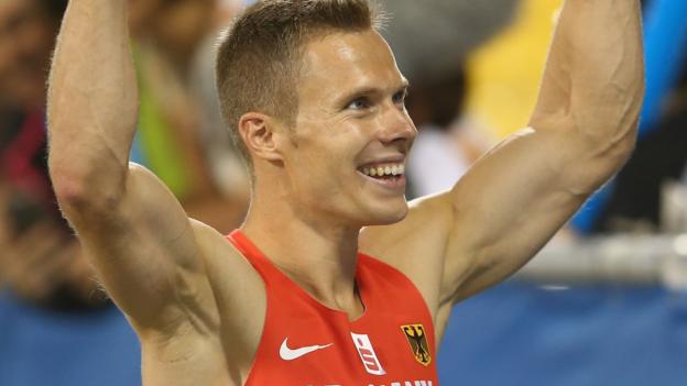 Markus Rehm: Paralympic champion to face Greg Rutherford - BBC Sport