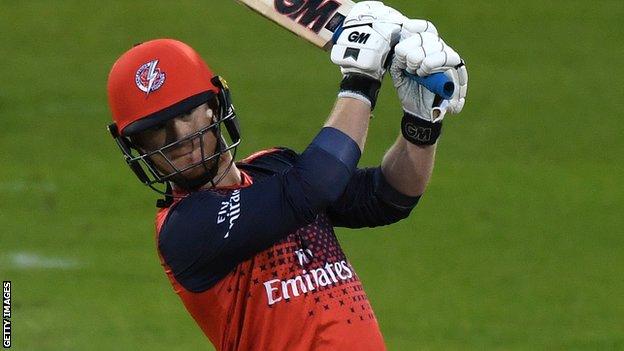 T20 Blast: Alex Davies guides Lancashire to win at Northants - BBC Sport