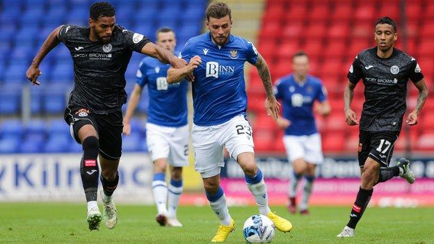 St Johnstone 3-0 St Mirren: Nicky Clark scores debut goal as new side ...