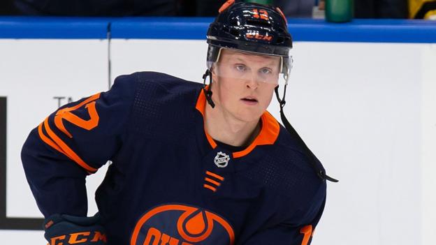 Colby Cave: Edmonton Oilers forward dies aged 25 - BBC Sport