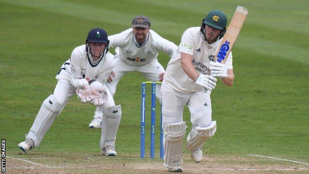 County Championship: Ben Slater guides Nottinghamshire to win over ...